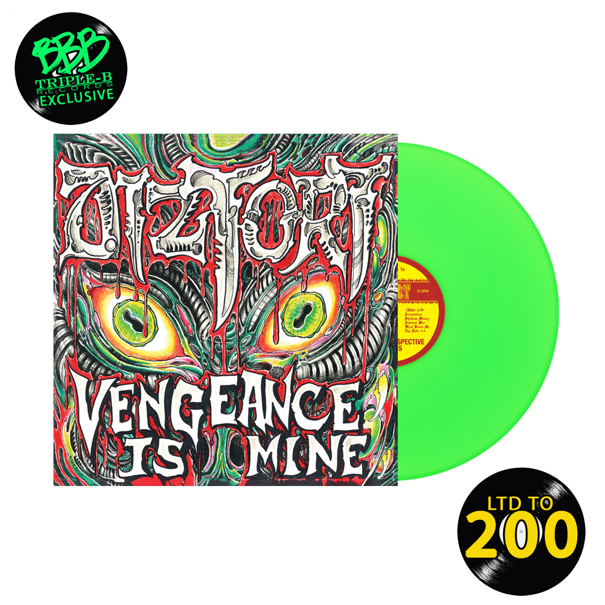 DIZTORT - Vengeance Is Mine LP *BBB EXCLUSIVE* – Triple B Records