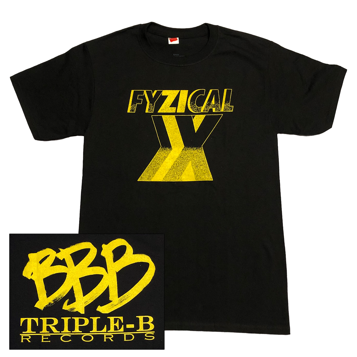 FYZICAL - BBB Shirt (Black) – Triple B Records